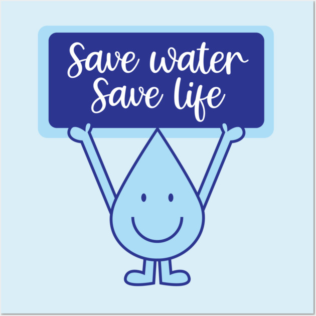 saving water posters