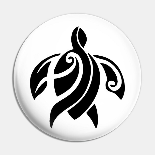 polynesian turtle drawing