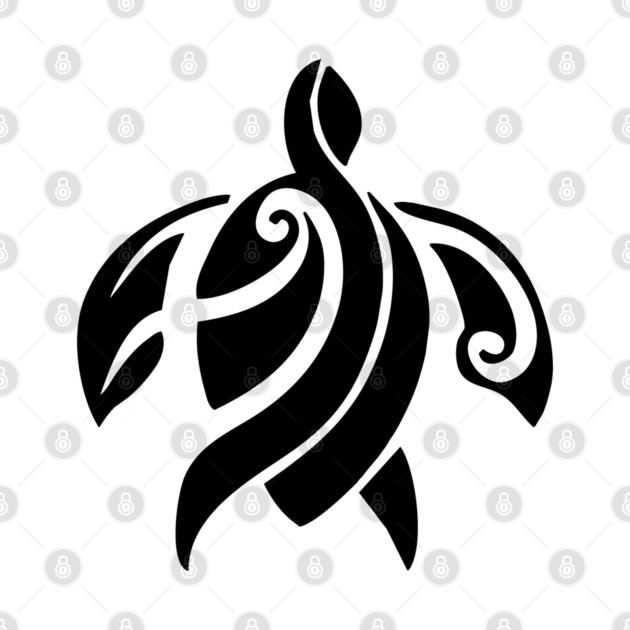 polynesian art turtle