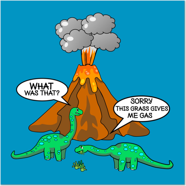 dinosaur volcano eruption