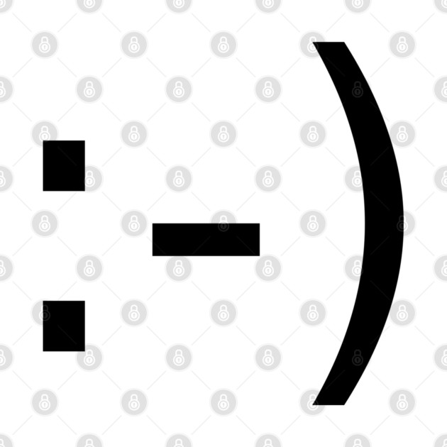 sideways smiley face copy paste