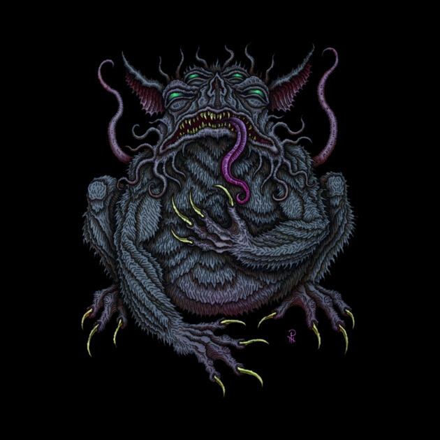 tsathoggua art