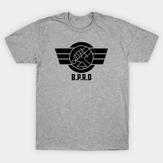 BPRD (Black) - Superheroes - T-Shirt | TeePublic