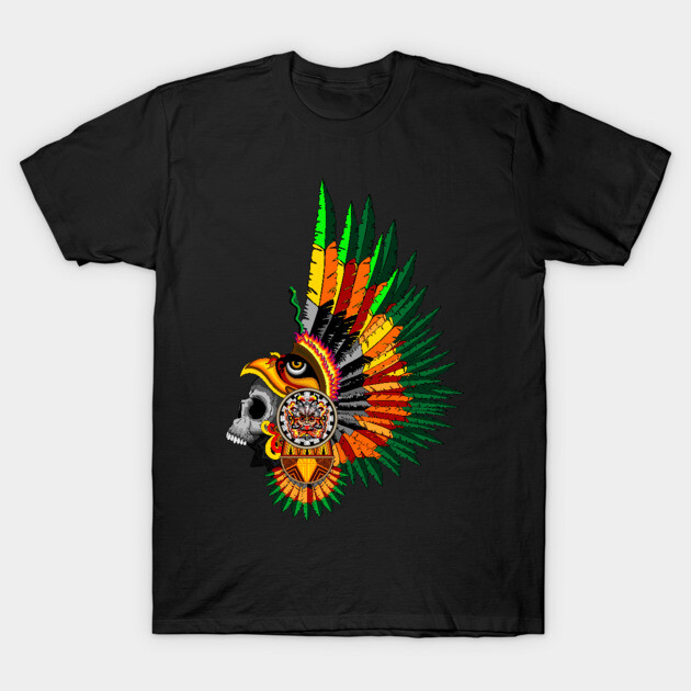 aztec eagle warrior mask