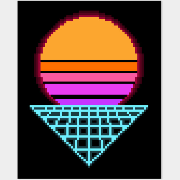 8 bit sunset