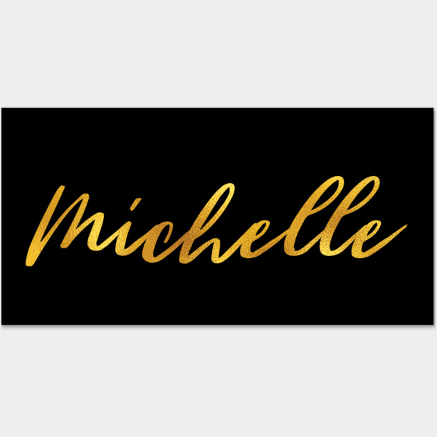 michelle name design