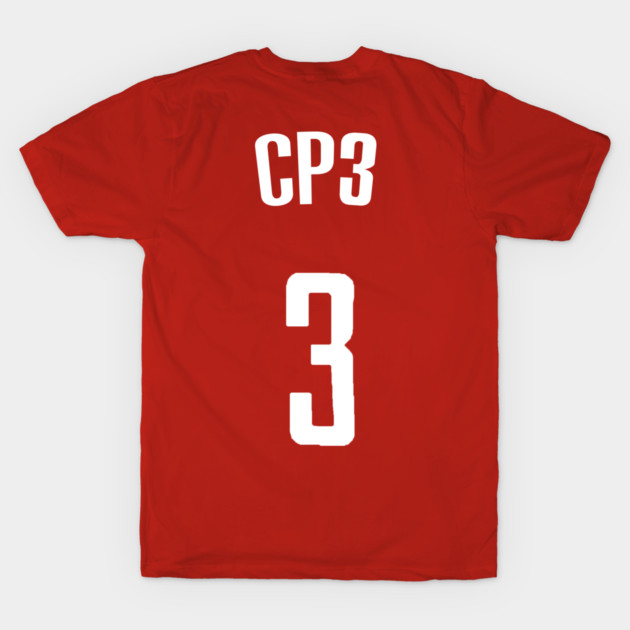 Chris Paul 'CP3' Nickname Jersey - Houston Rockets - Nba - T-Shirt ...