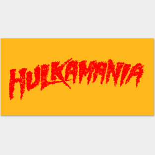 hulkamania logo vector