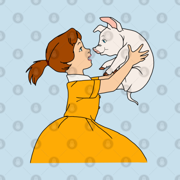 wilbur charlotte's web coloring page