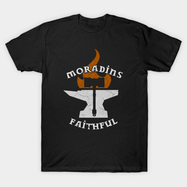 Moradin’s Faithful | Fantasy Dwarf Cleric RPG Shirt - Moradin - T-Shirt ...