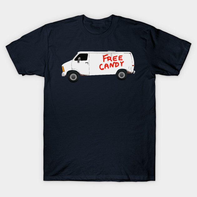 red van free candy