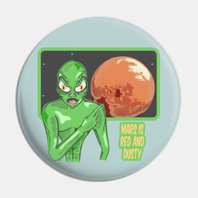 alien on mars cartoon