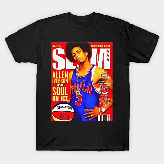 allen iverson slam magazine shirt