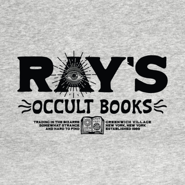 Ray's Occult Books - Ghostbusters - T-Shirt | TeePublic