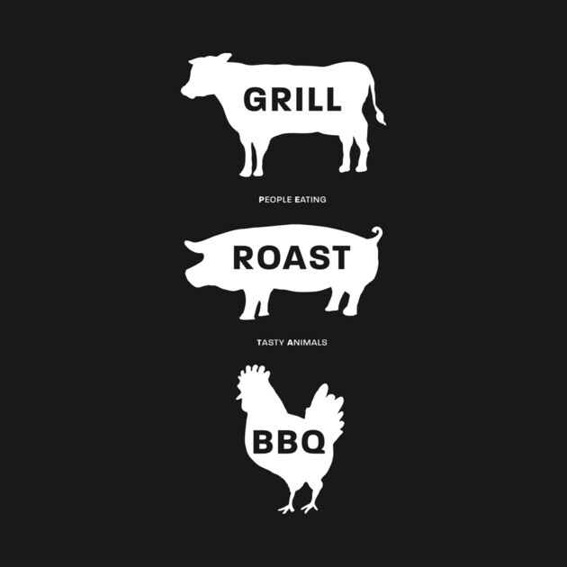 cow bbq pit