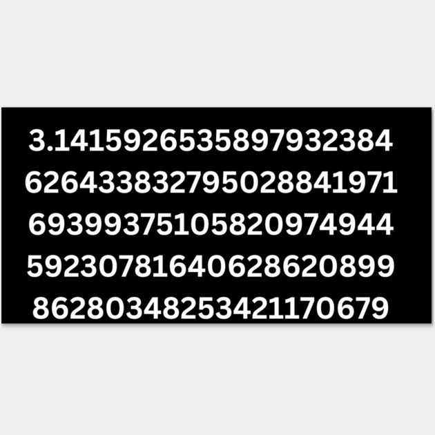 pi numbers first 100