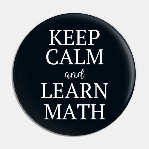 keep calm maths