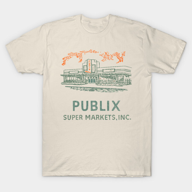 Publix -- Vintage Store Logo - Publix - T-Shirt | TeePublic