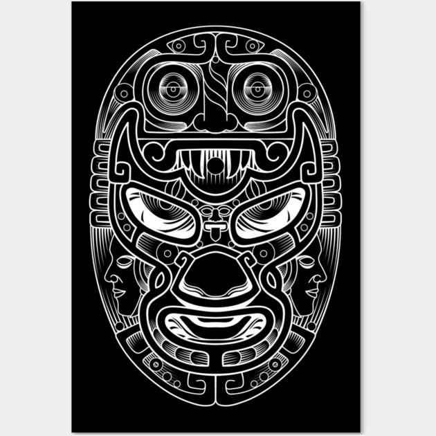 aztec mask designs