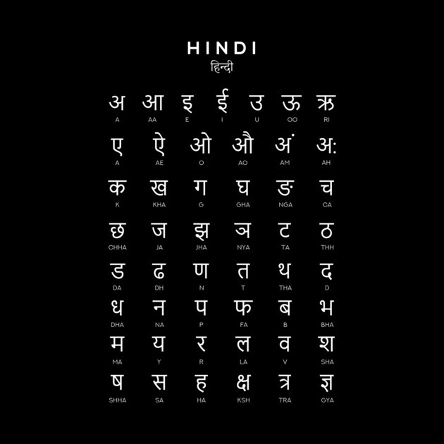 devanagari alphabet