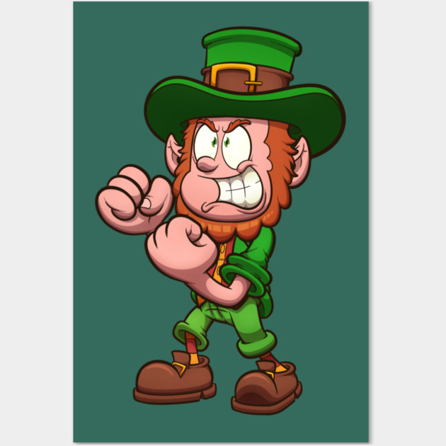 angry leprechaun