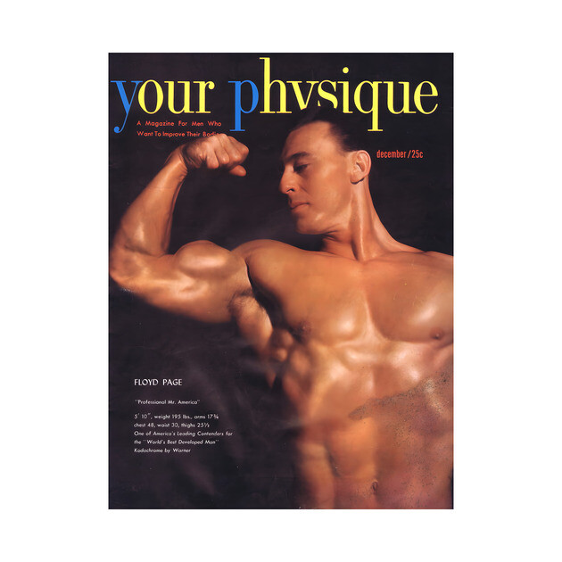 YOUR PHYSIQUE - Vintage Physique Muscle Male Model Magazine Cover - Male Physique - T-Shirt ...