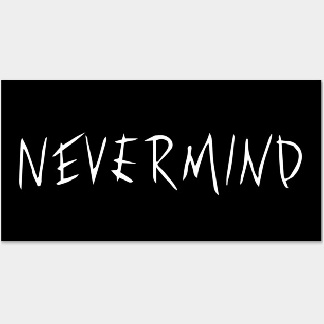 nevermind tattoo design