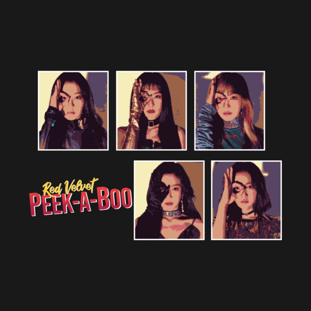 Red Velvet Peek-A-Boo - Red Velvet - T-Shirt | TeePublic