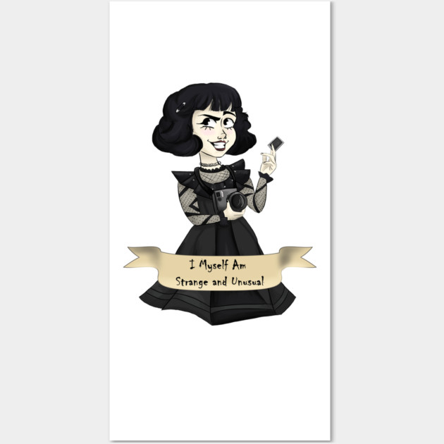"I myself am Strange and Unusual" - Lydia Deetz - Lydia Deetz - Posters ...