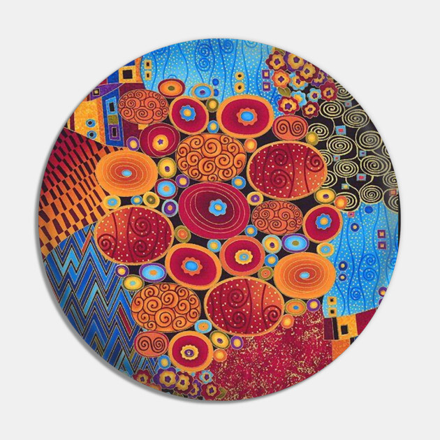 gustav klimt pattern