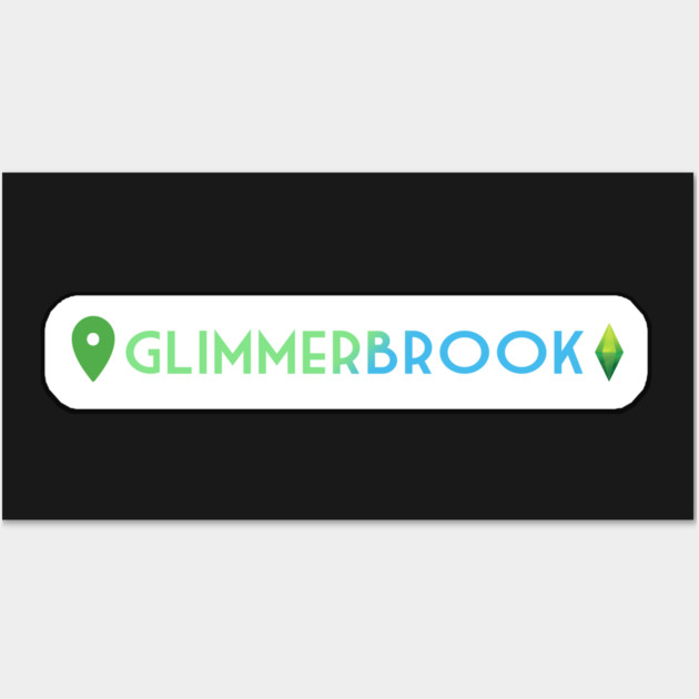 Glimmerbrook Location- The Sims 4 - Sims - Posters and Art Prints ...