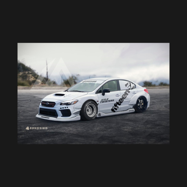 WRX sti Custom design poster by asakdesign - Wrx - T-Shirt | TeePublic