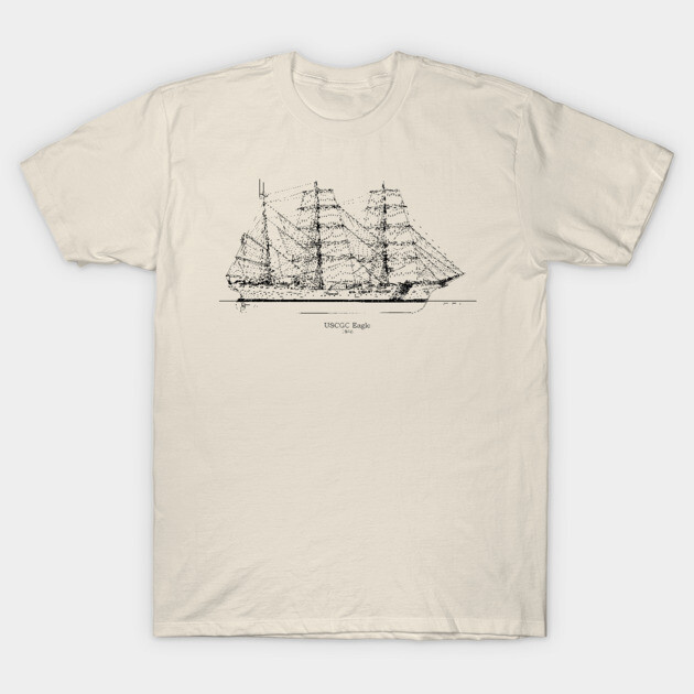 United States Coast Guard Cutter Eagle wix-327 - S - Eagle - T-Shirt ...