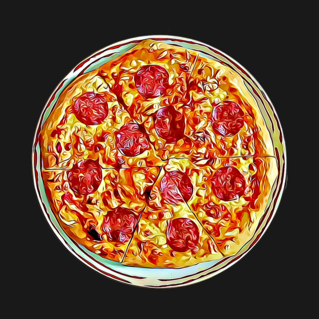 pepperoni pizza pattern