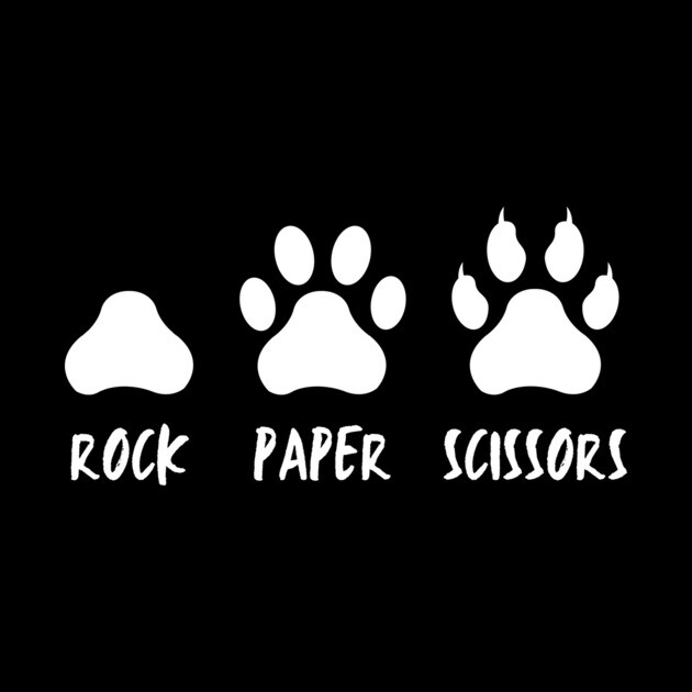 paw print scissors