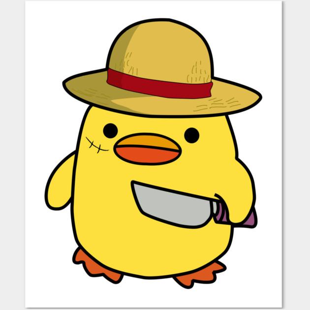 Easter Luffy Duck - One Piece Anime - Posters and Art Prints | TeePublic