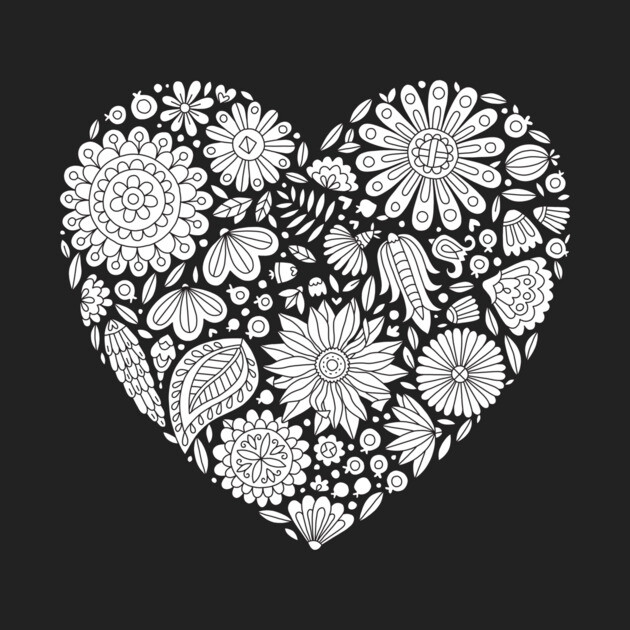 flower shape coloring pages