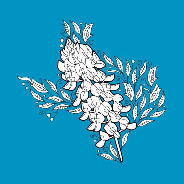 bluebonnet coloring page free