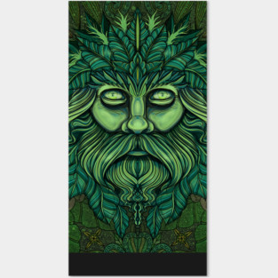 green man artwork