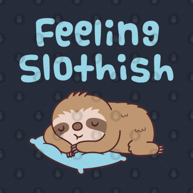 sloth sleeping drawing