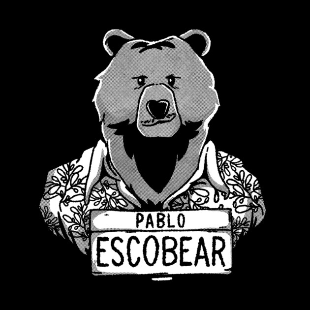 cocaine bear coloring pages