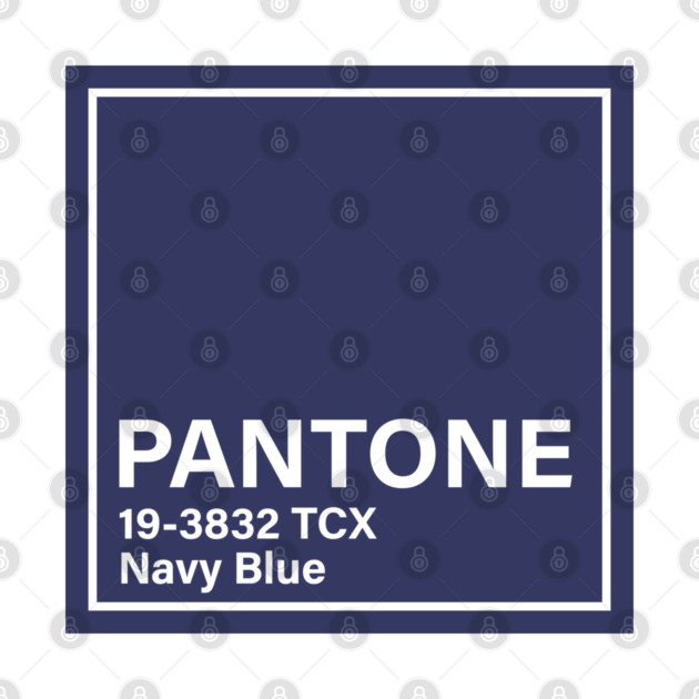 dark navy blue pantone code
