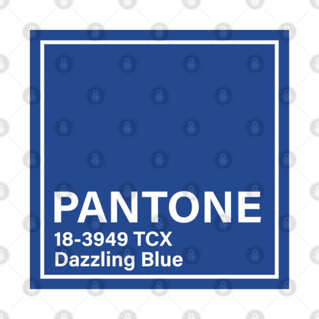 dazzling blue pantone code