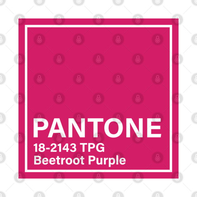 pantone beet red