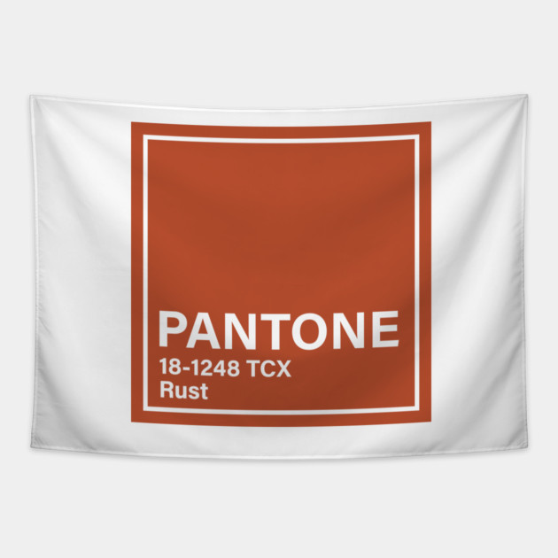 rust pantone color code