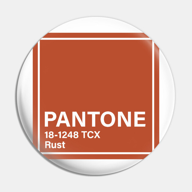 rust pantone color code