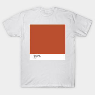 rust pantone color code