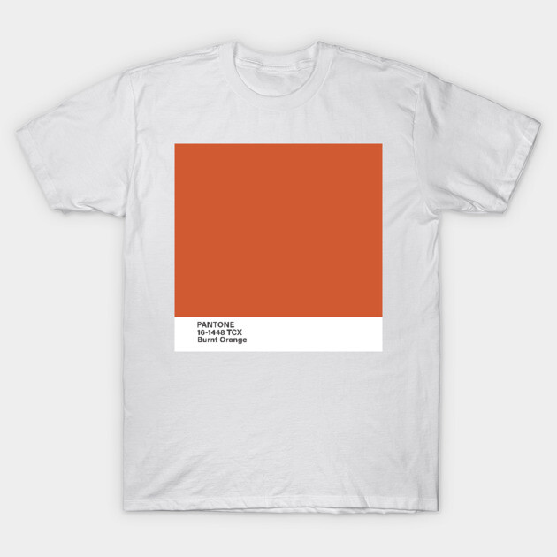 burnt orange pantone code