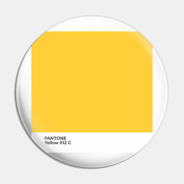 pantone color code yellow