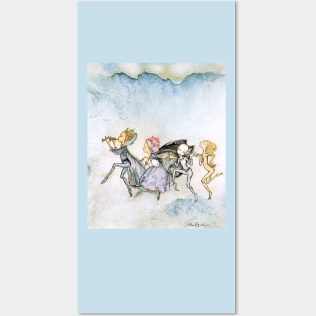 Fairies Dancing - The Tempest, Arthur Rackham - Fairies - Posters and ...